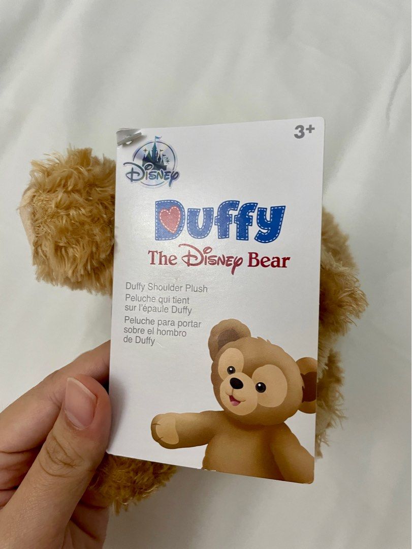 Disney Duffy Bear Shoulder Plush Toy Plushie Hong Kong Disneyland Gift ...