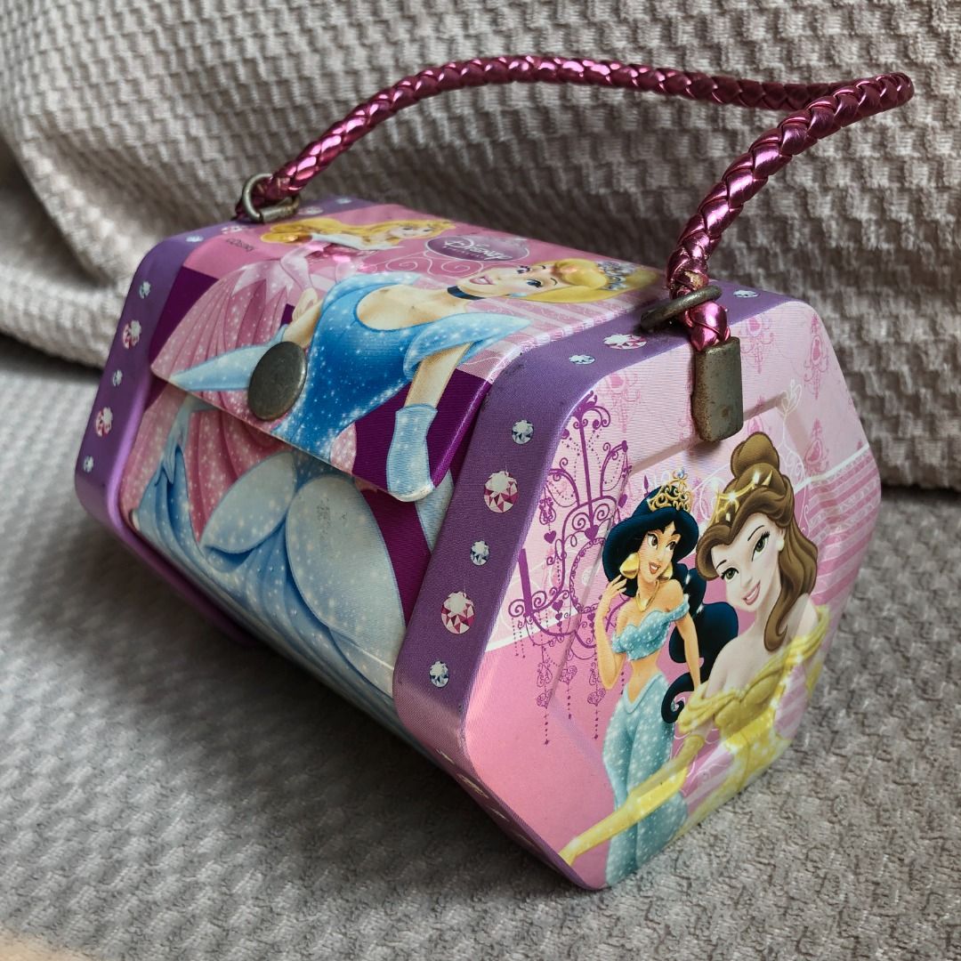 Disney Princess Tin Container, Hobbies & Toys, Toys & Games on Carousell