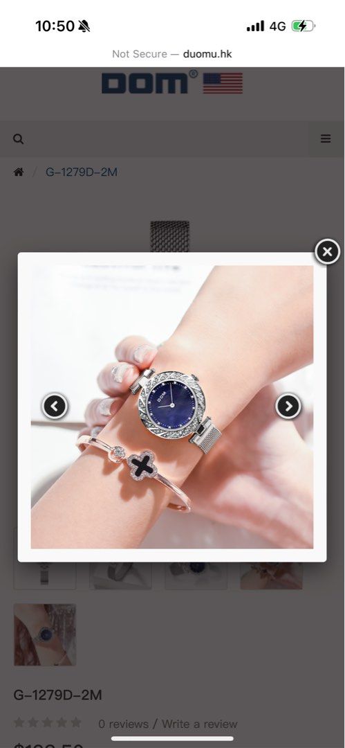 DOM Slim and Elegant Watch, Luxury, Watches on Carousell