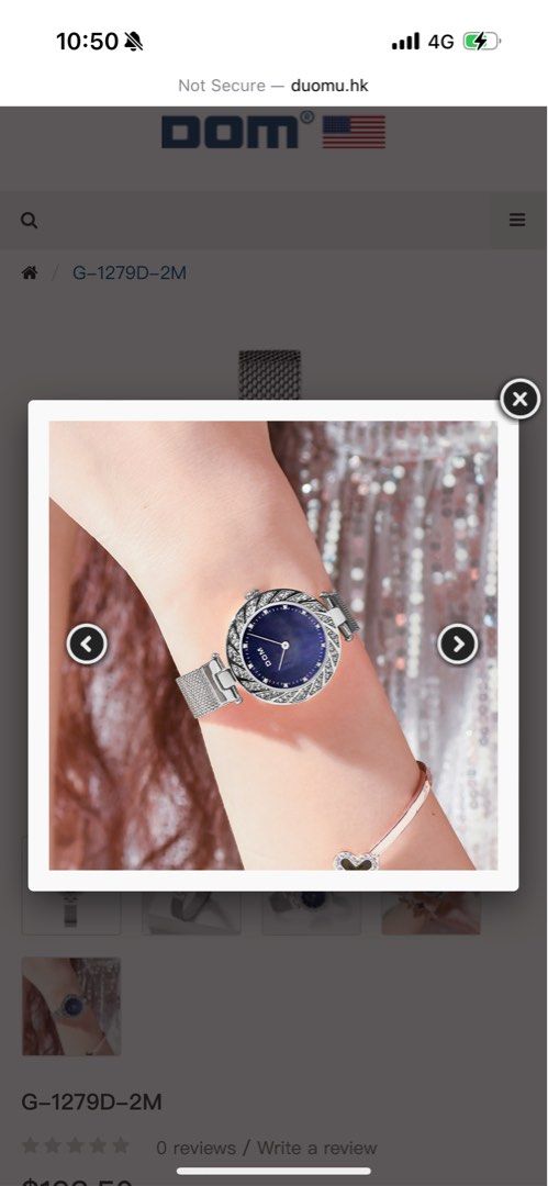 DOM Slim and Elegant Watch, Luxury, Watches on Carousell
