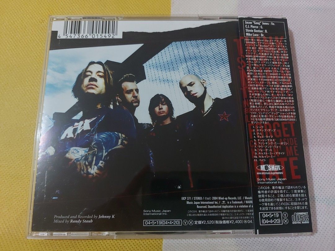 Drowning Pool Desensitized CD (unsealed), Hobbies & Toys, Music & Media ...