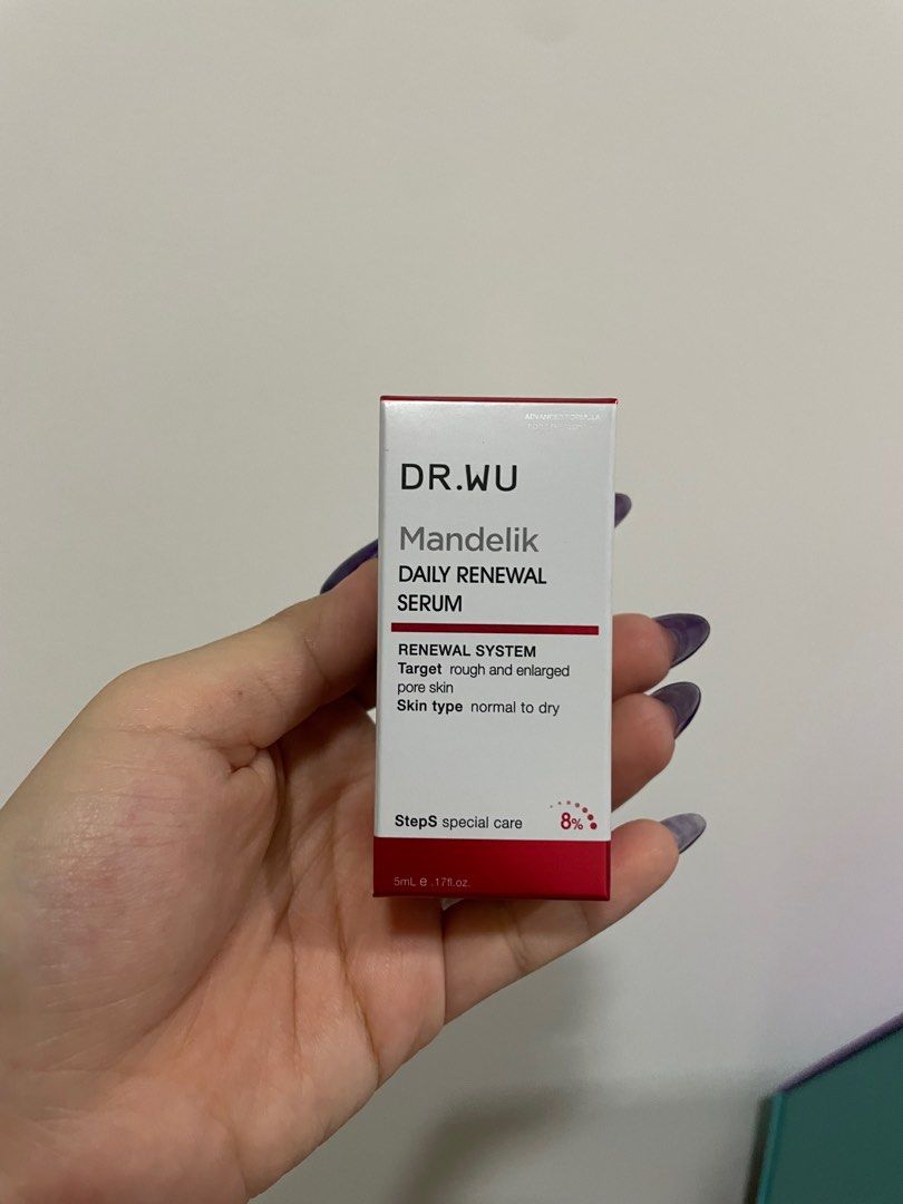 DR.WU Official Mandelik Daily Renewal Serum 8% 5ml, Beauty & Personal ...