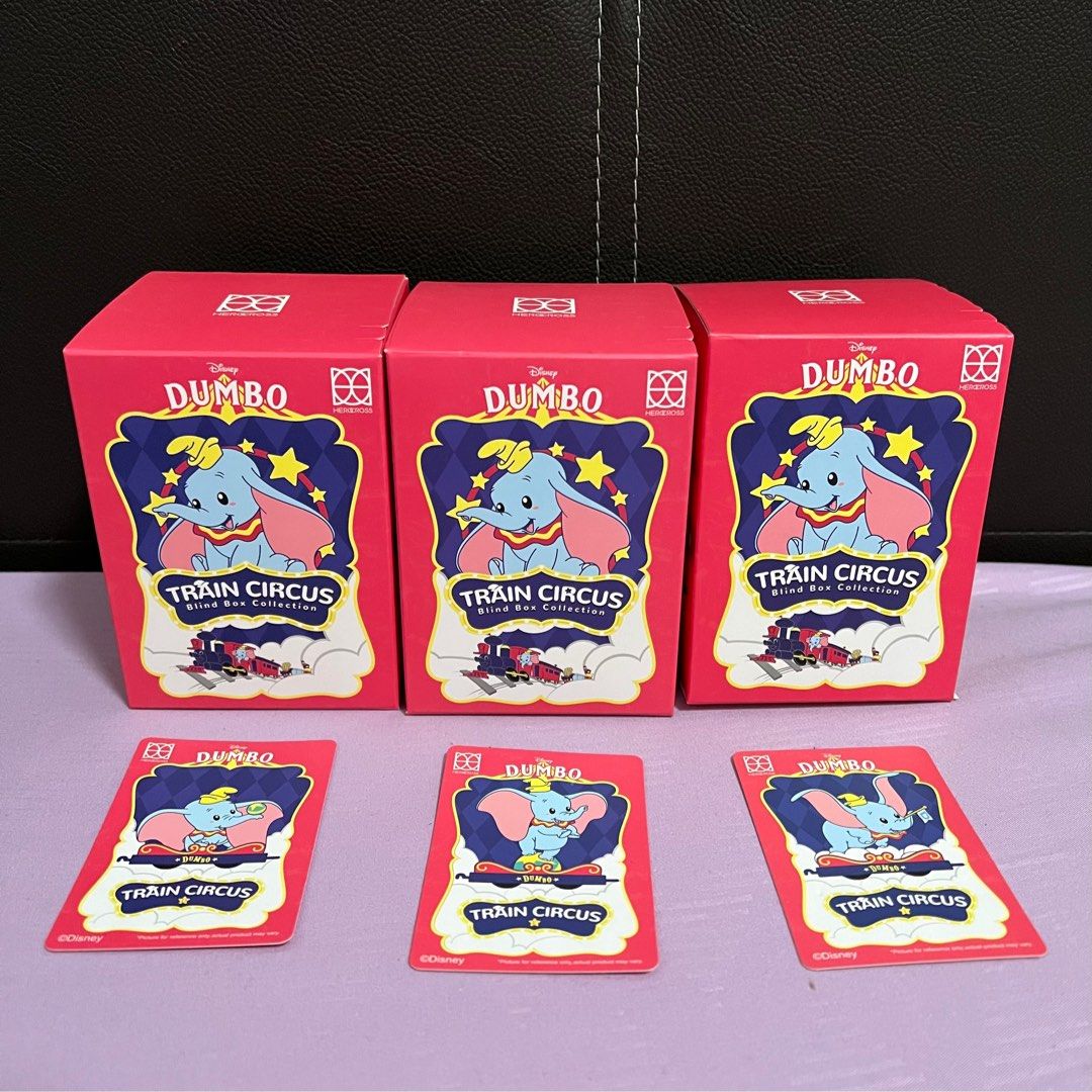 Dumbo Train Circus Blind Box (Design D,E,I), Hobbies & Toys, Toys ...