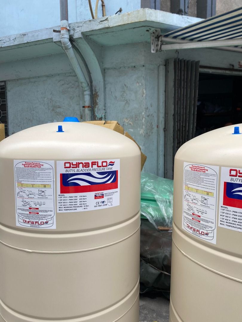 Dynaflo Bladder Tank Specs: 305L, White, Commercial & Industrial ...
