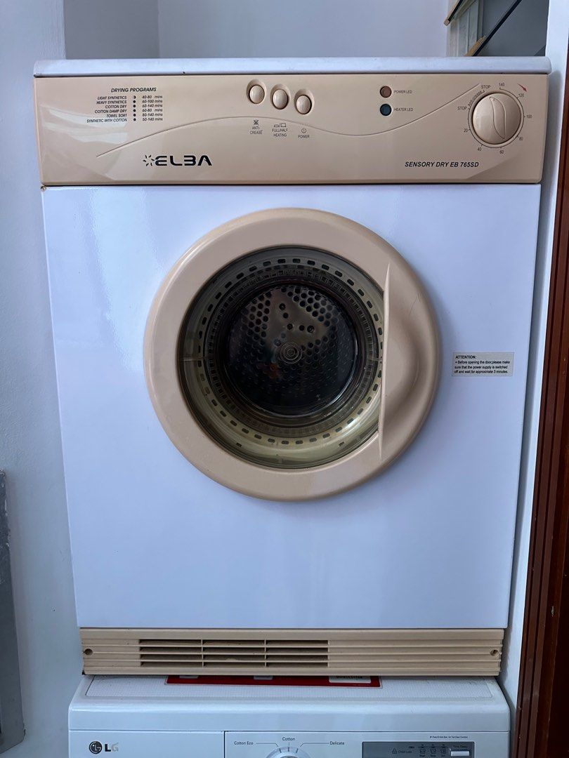 Elba dryer for free, TV & Home Appliances, Washing Machines and Dryers ...