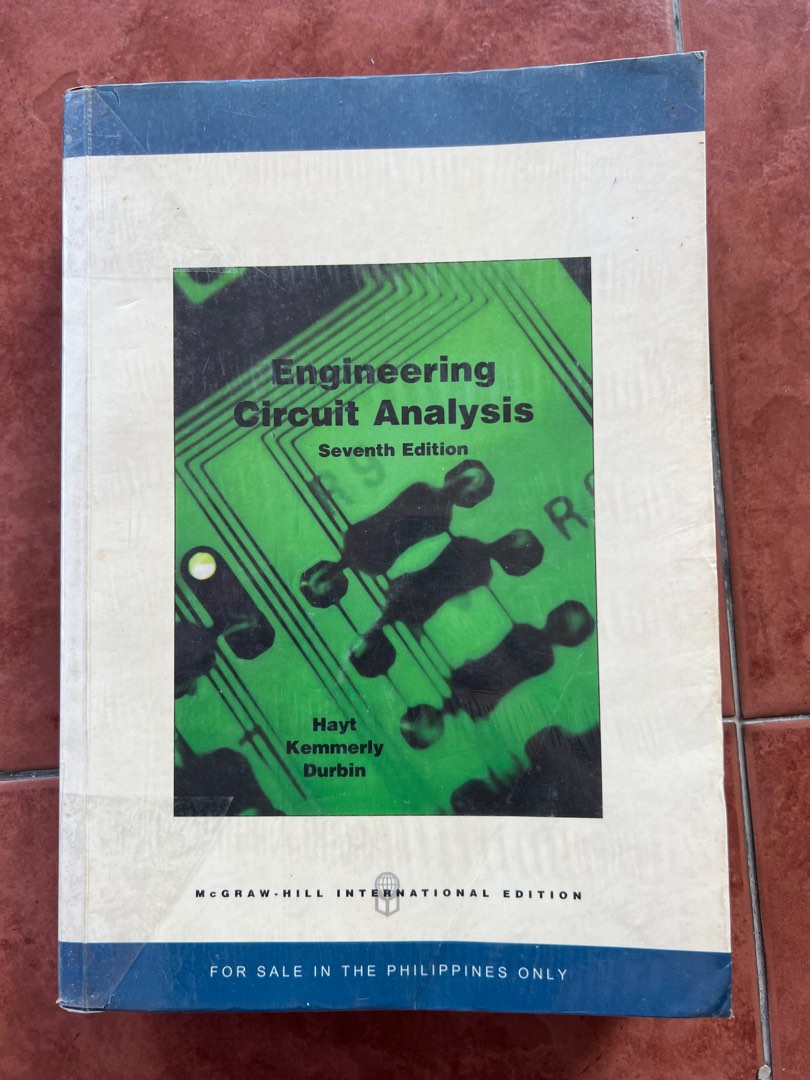 Engineering Circuit Analysis Seventh Edition by Hayt, Hobbies & Toys ...