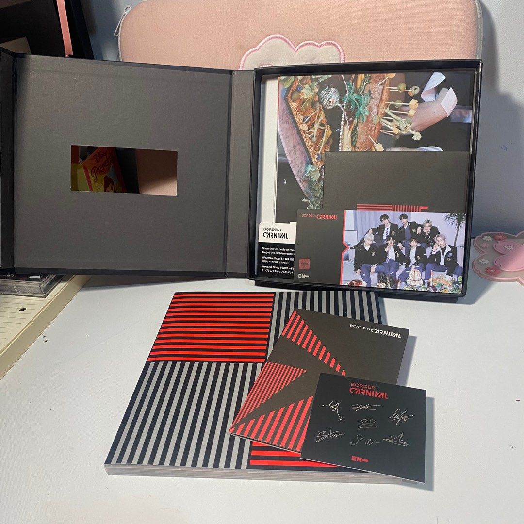 Enhypen Border: Carnival albums, Hobbies & Toys, Music & Media, CDs ...