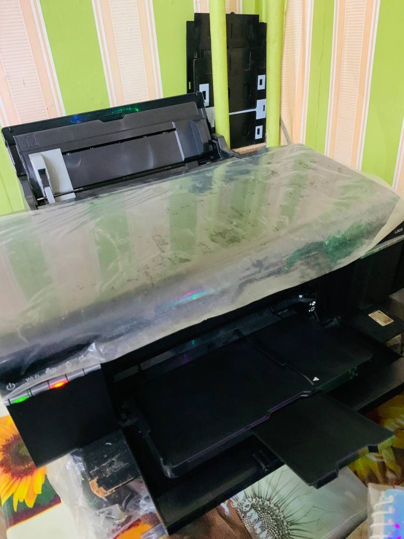 EPSON L805 6 COLORS WIFI PRINTER, Computers & Tech, Printers, Scanners ...