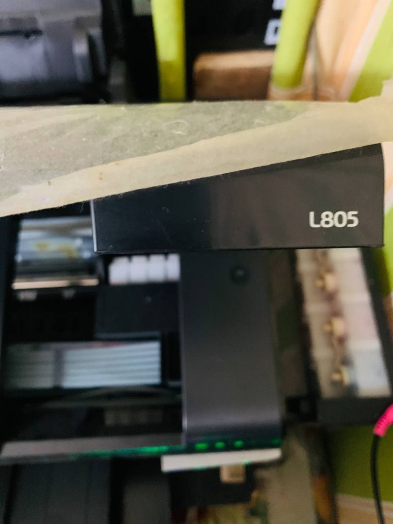 EPSON L805 6 COLORS WIFI PRINTER, Computers & Tech, Printers, Scanners ...