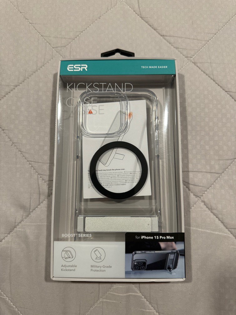 Esr case w kickstand 15 pro max, Mobile Phones & Gadgets, Mobile ...