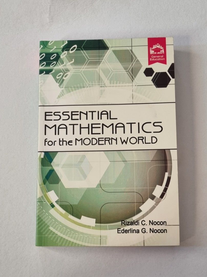Essential Mathematics for the Modern World by Nocon, Hobbies & Toys ...