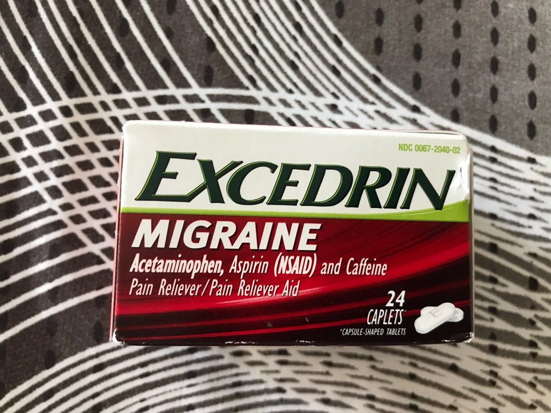 Excedrin Migraine 24 Caplets, Beauty & Personal Care, Bath & Body, Body ...
