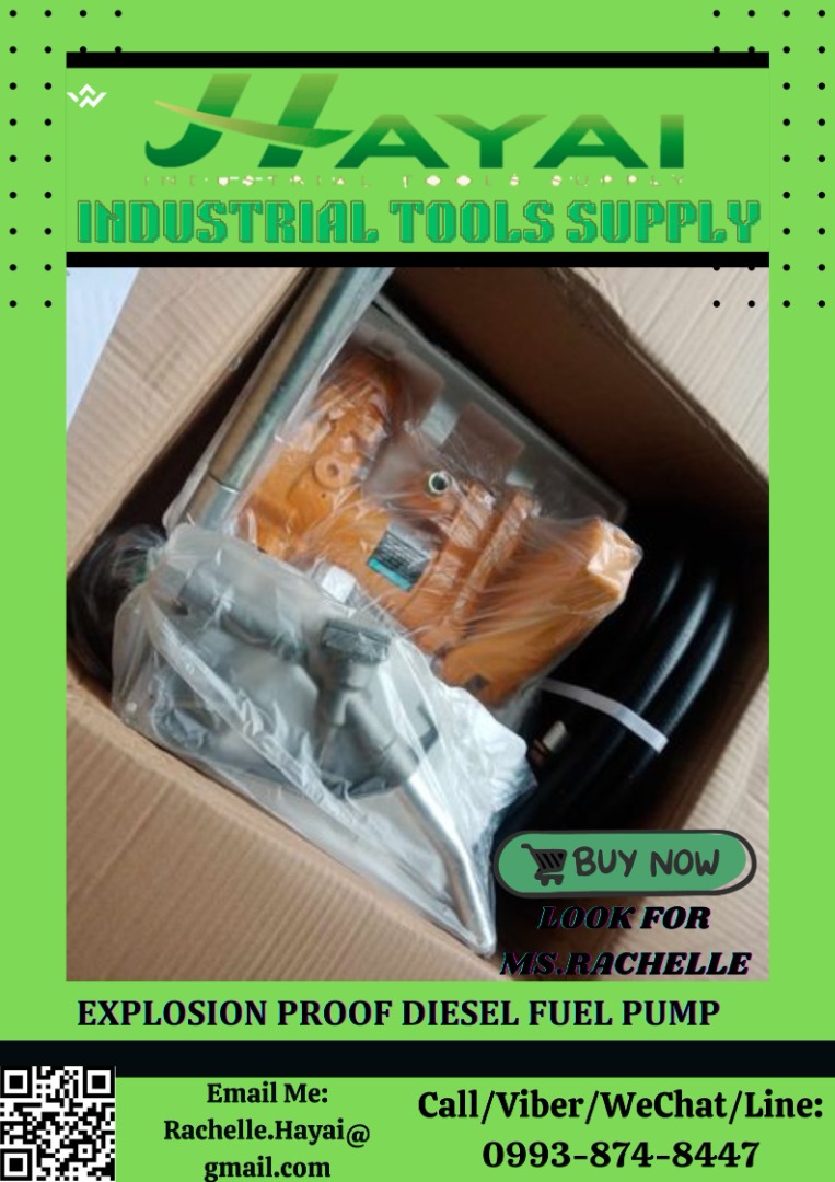 EXPLOSION PROOF DIESEL FUEL PUMP, Commercial & Industrial, Industrial ...