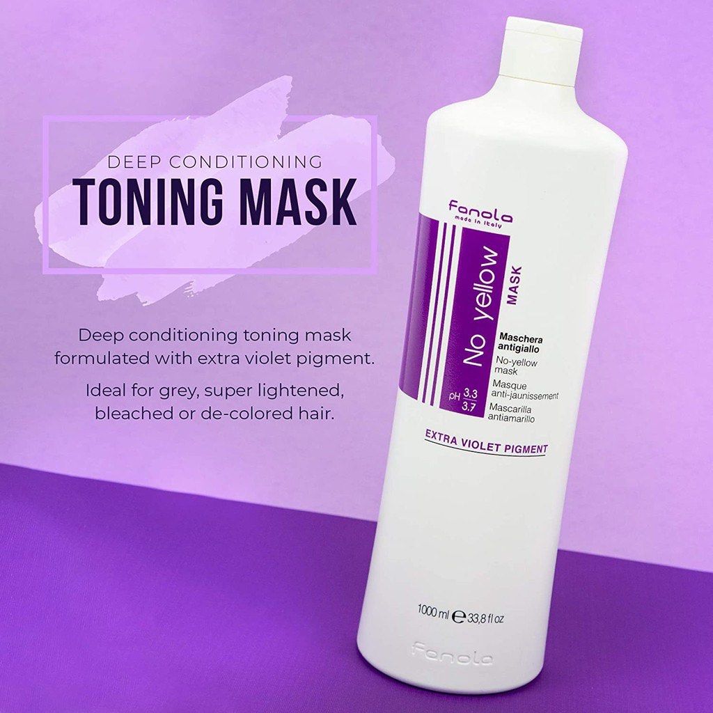 Fanola Hair Treatment Purple Shampoo + Mask, Beauty & Personal Care ...