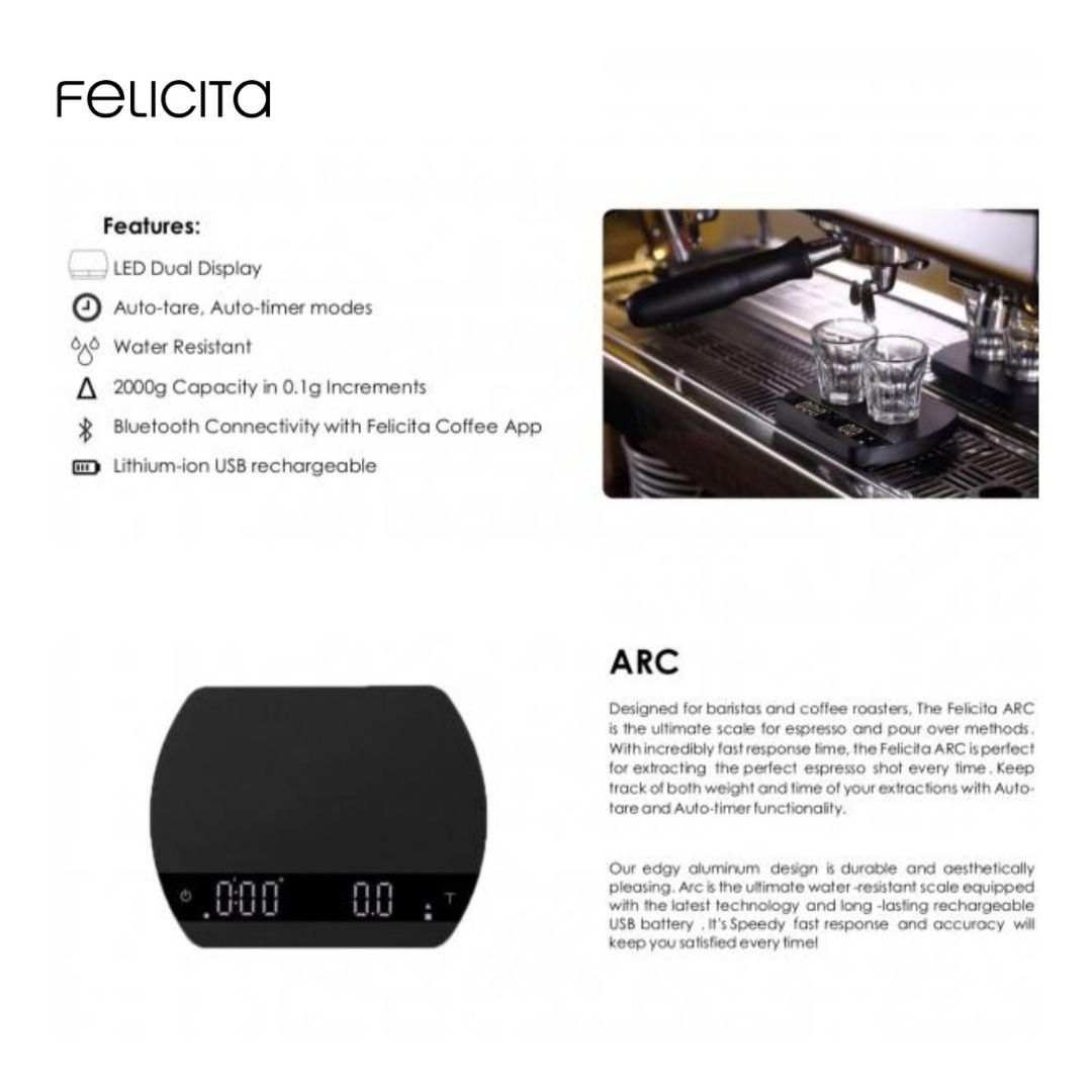 Felicita Arc Smart Espresso Scale, TV & Home Appliances, Kitchen ...