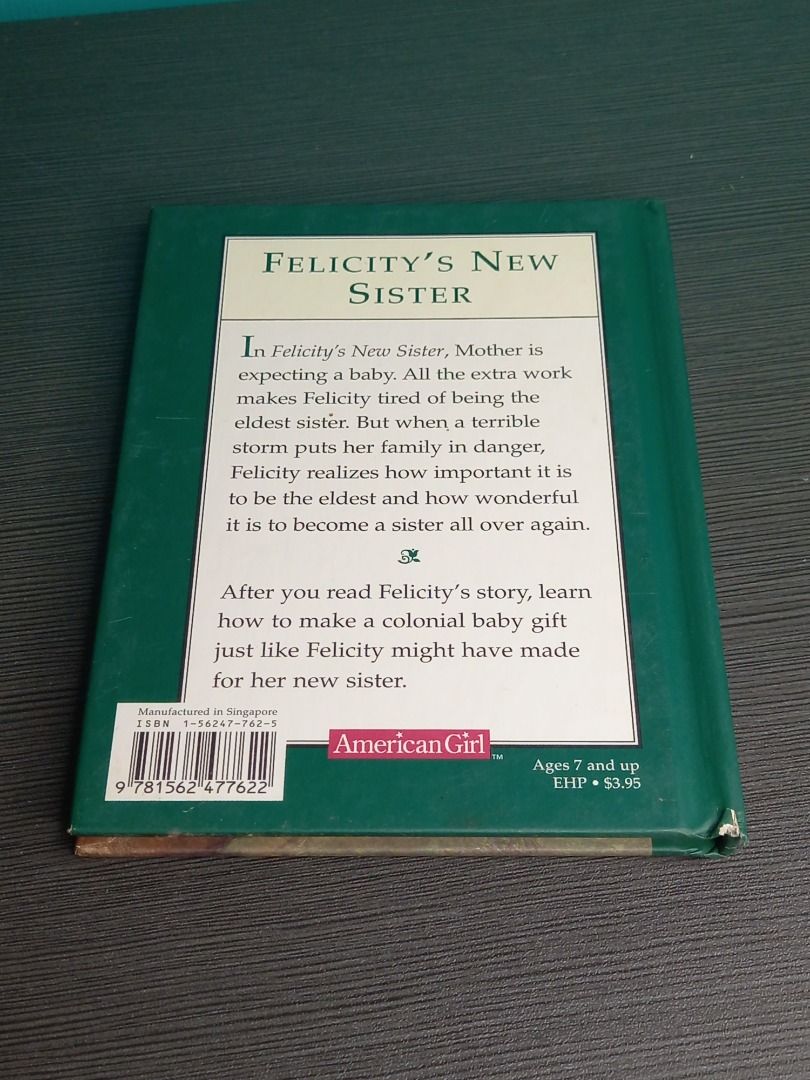 Felicity's New Sister American Girls Short Stories Small Books ...