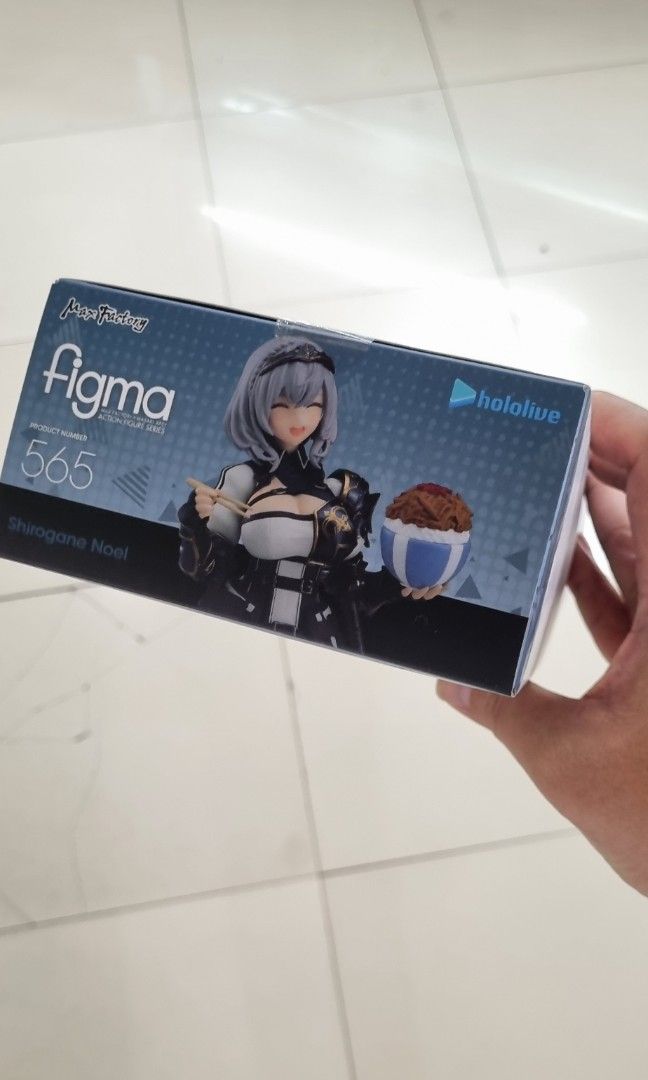 Figma Shirogane Noel from HoloLive, Hobbies & Toys, Toys & Games on Carousell