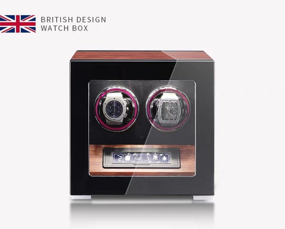 Premium Fingerprint Lock Sensor Automatic Watch Winder with Touch ...