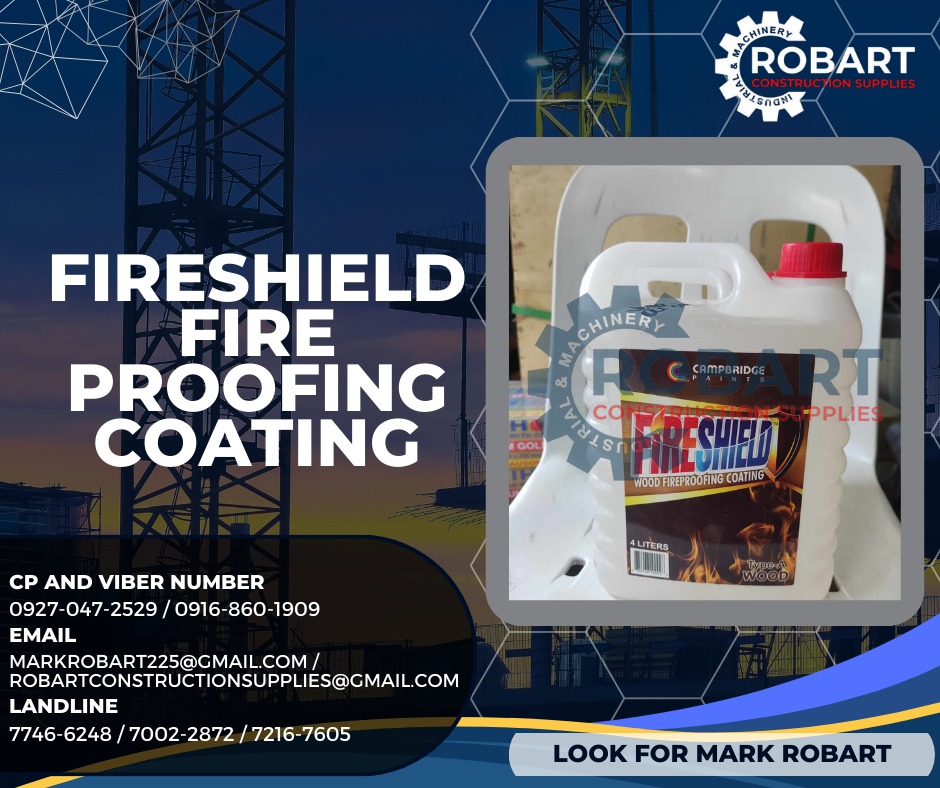 Fire Shield Fire Proofing Coating, Commercial & Industrial ...