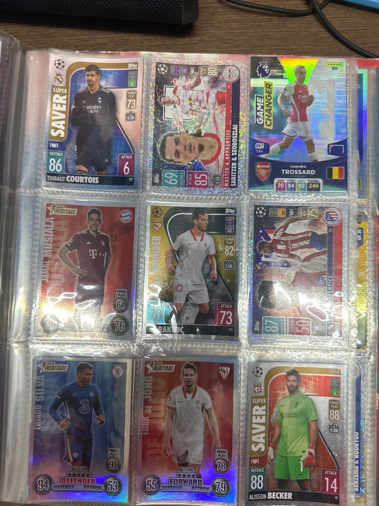 Football cards /match attax, Hobbies & Toys, Toys & Games on Carousell