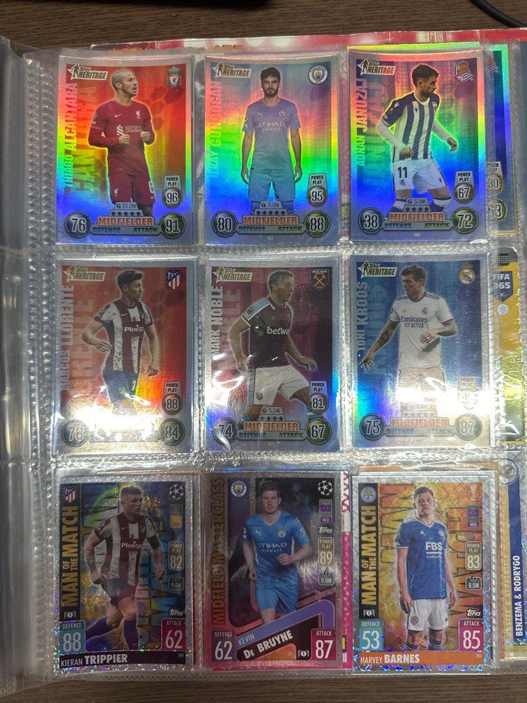 Football cards /match attax, Hobbies & Toys, Toys & Games on Carousell