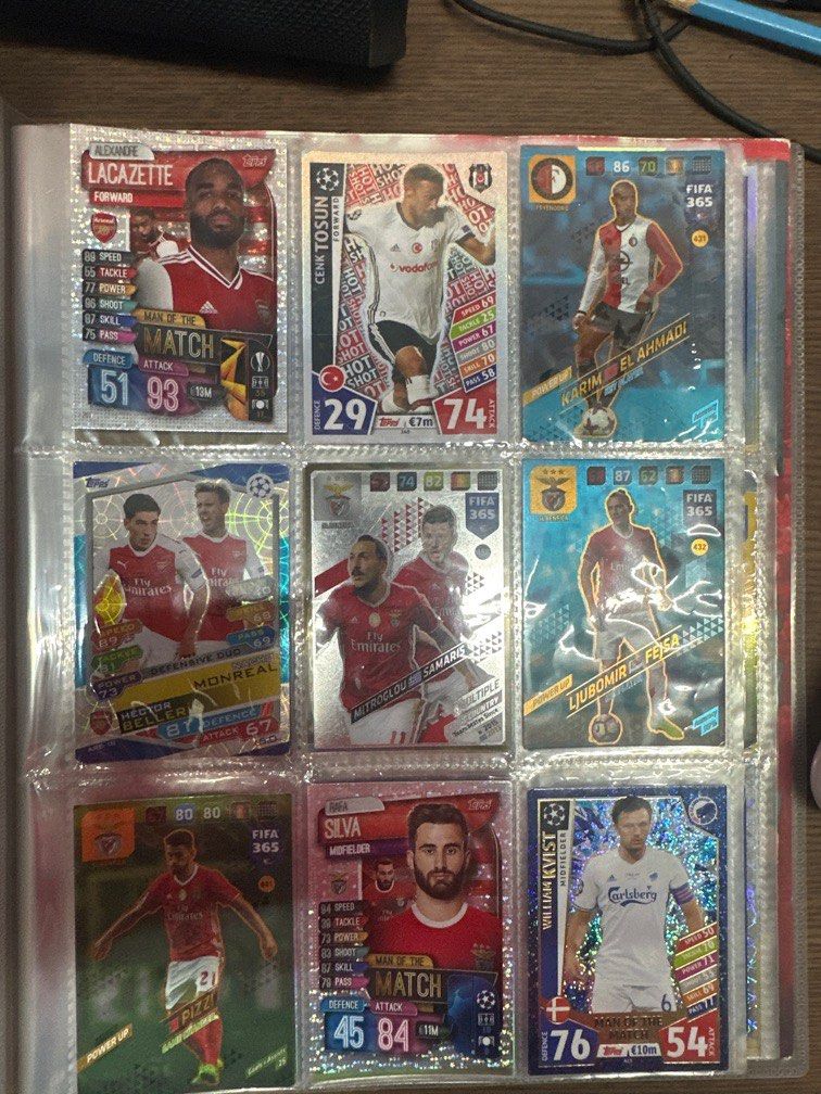 Football cards /match attax, Hobbies & Toys, Toys & Games on Carousell