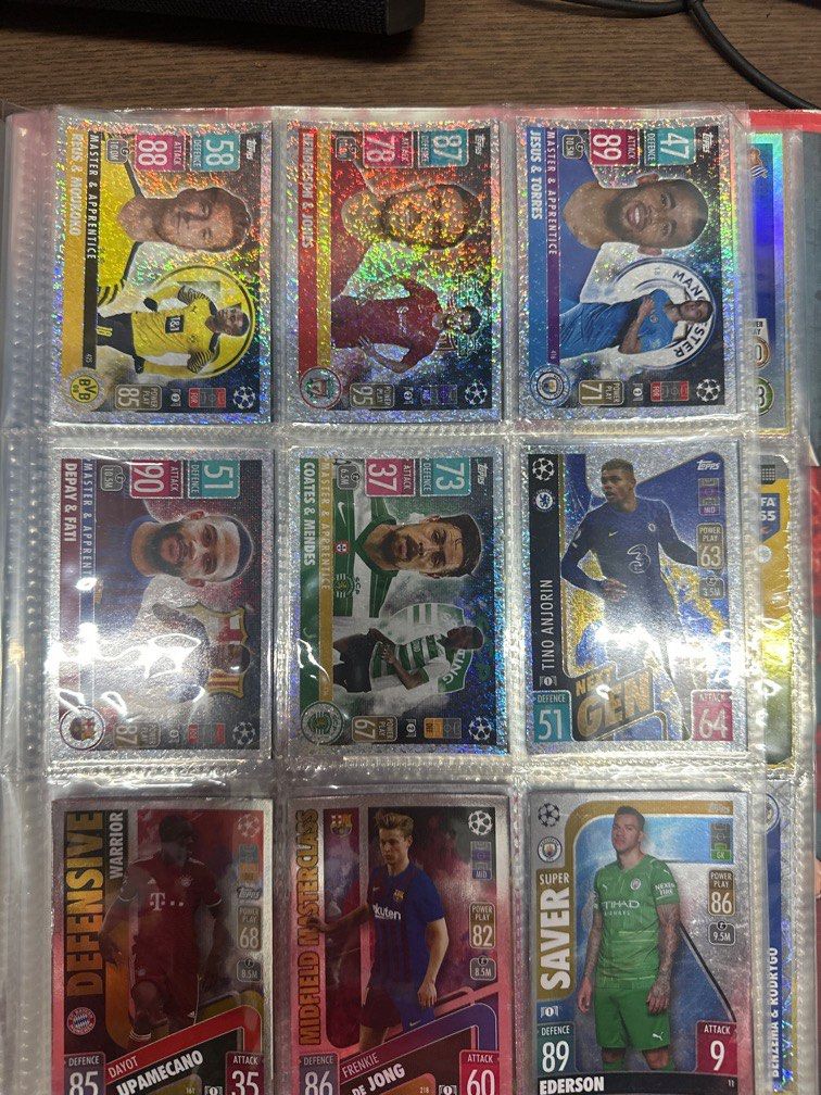 Football cards /match attax, Hobbies & Toys, Toys & Games on Carousell