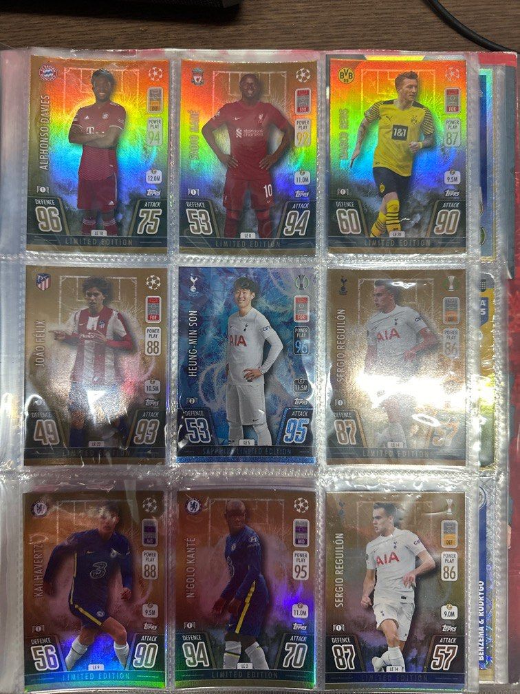 Football cards /match attax, Hobbies & Toys, Toys & Games on Carousell