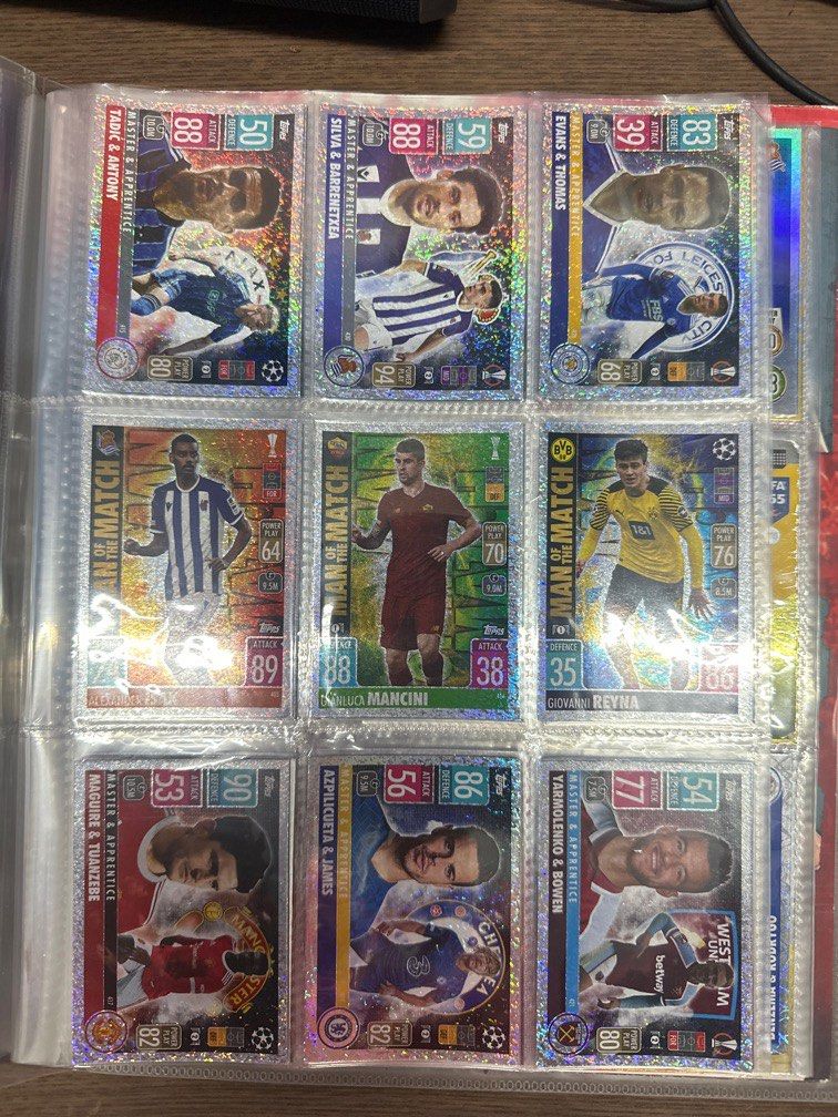 Football cards /match attax, Hobbies & Toys, Toys & Games on Carousell