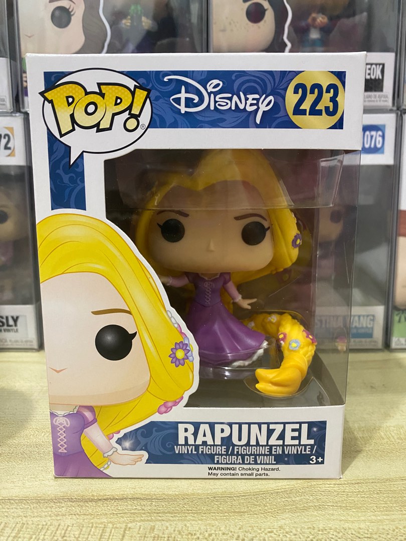 Funko Pop Disney Princess Rapunzel 223 Tangled Vinyl Figure, Hobbies ...