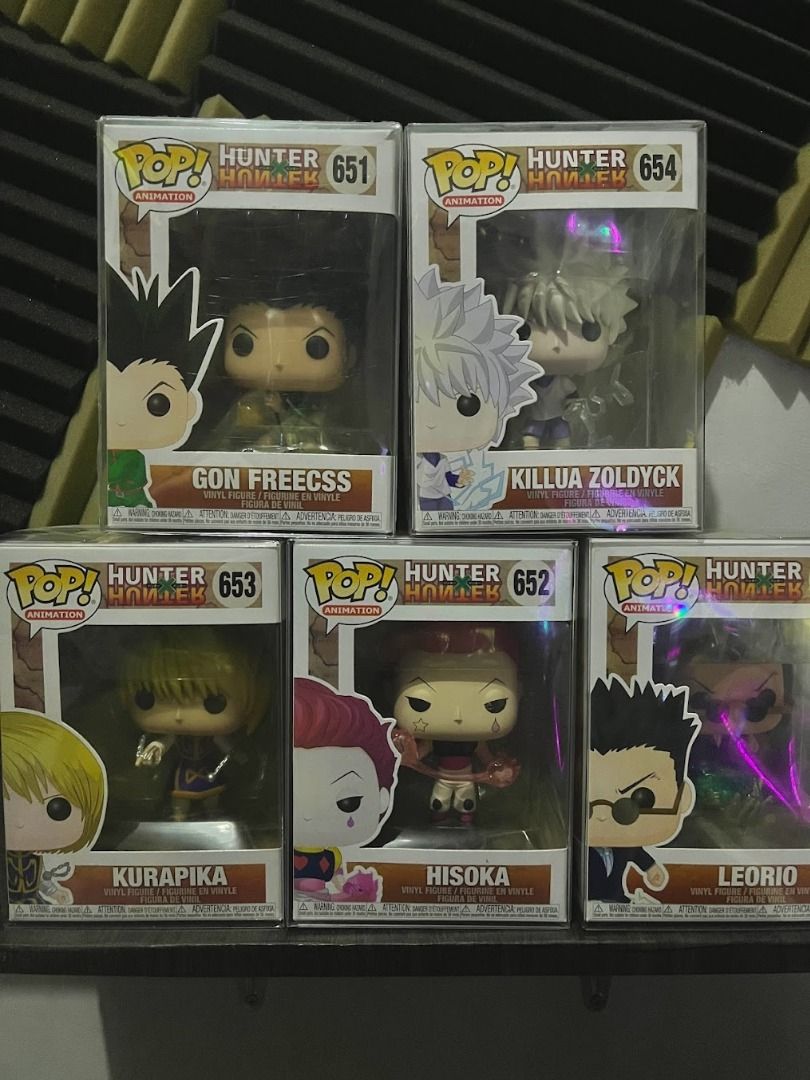 Funko Pop! Hunter x Hunter HXH Gon Freecss Killua Zoldyck Kurapika ...