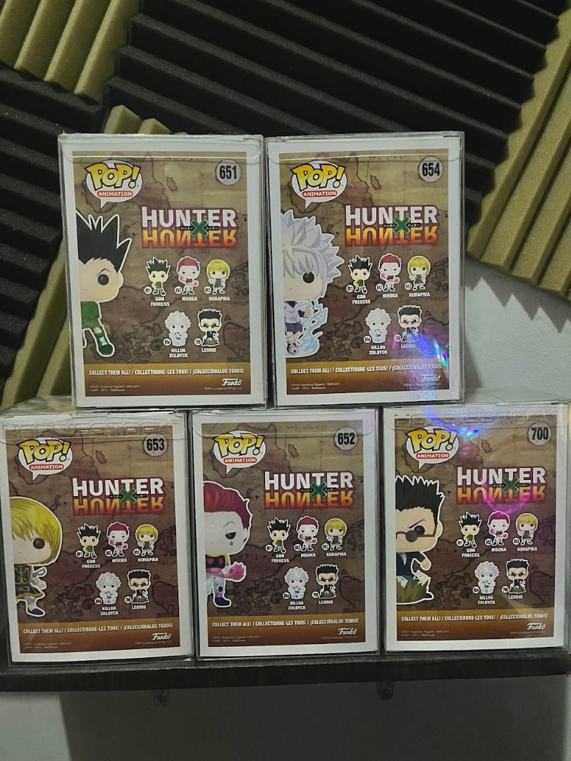 Funko Pop! Hunter x Hunter HXH Gon Freecss Killua Zoldyck Kurapika ...
