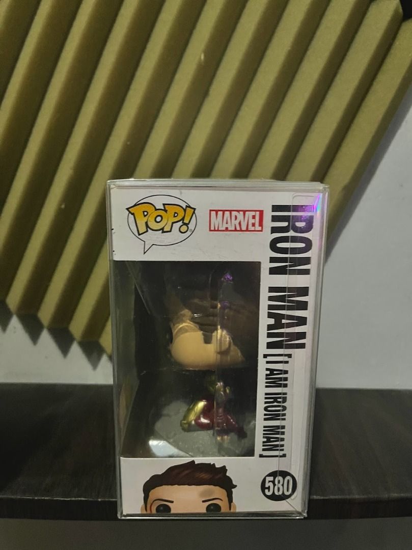 Funko Pop! I am Iron Man Marvel 580 GITD Glow in the Dark Filbars ...