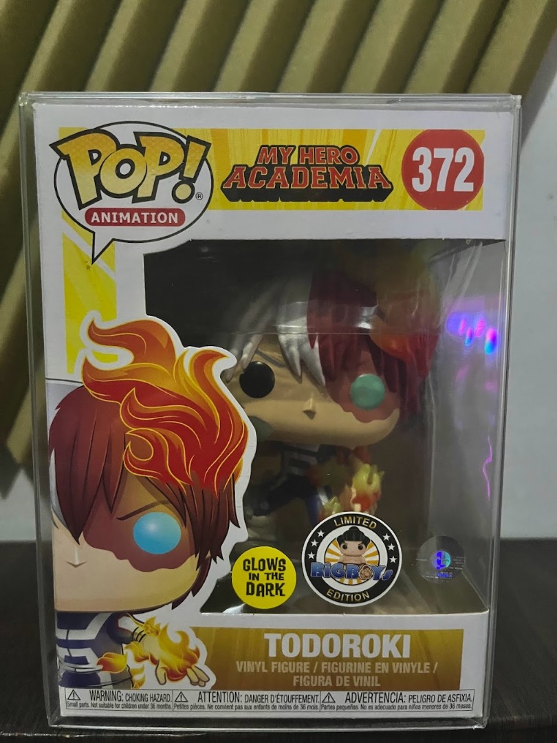 Funko Pop! My Hero Academica MHA Shoto Todoroki 372 GITD Glow in the ...