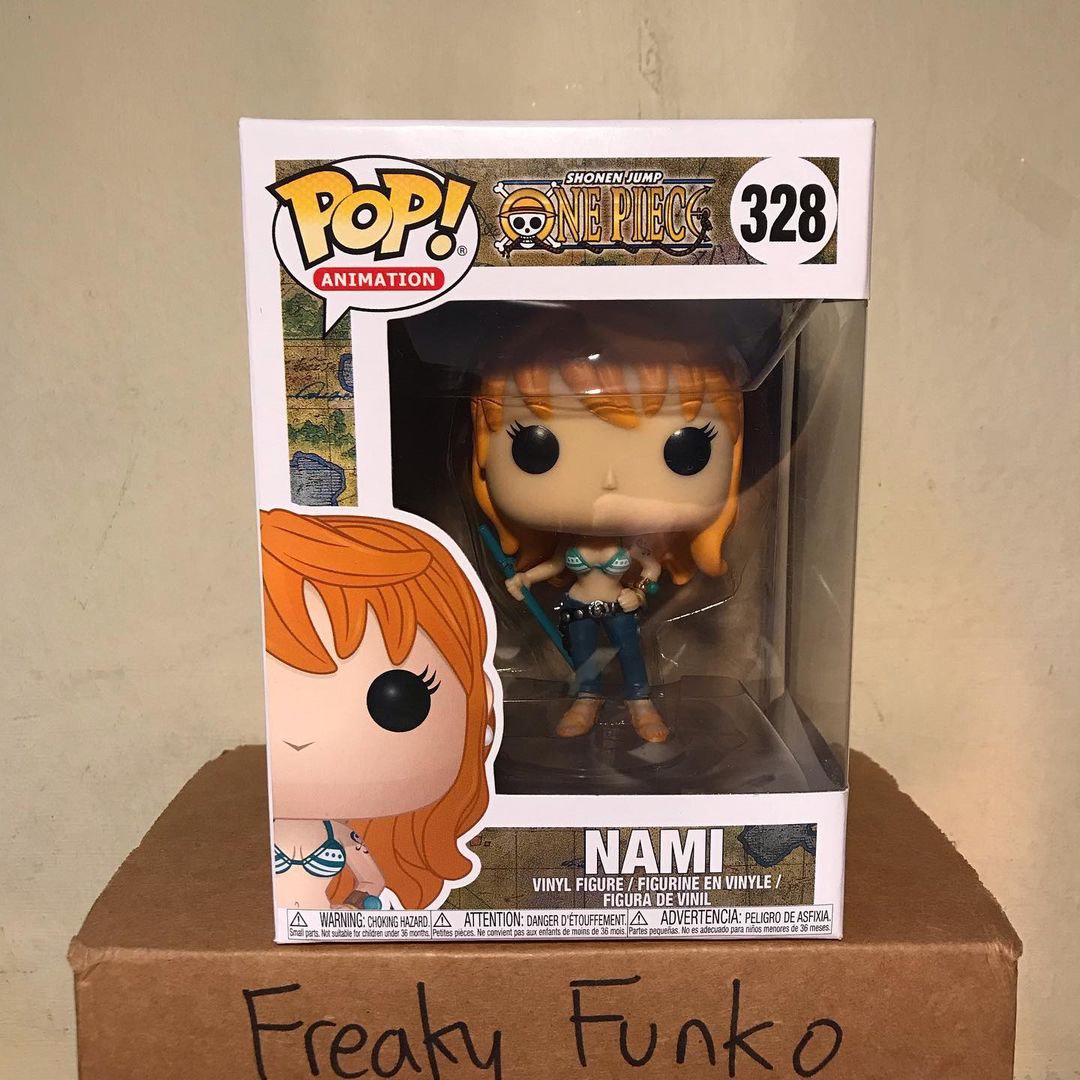 Funko pop One piece - Nami, Hobbies & Toys, Toys & Games on Carousell
