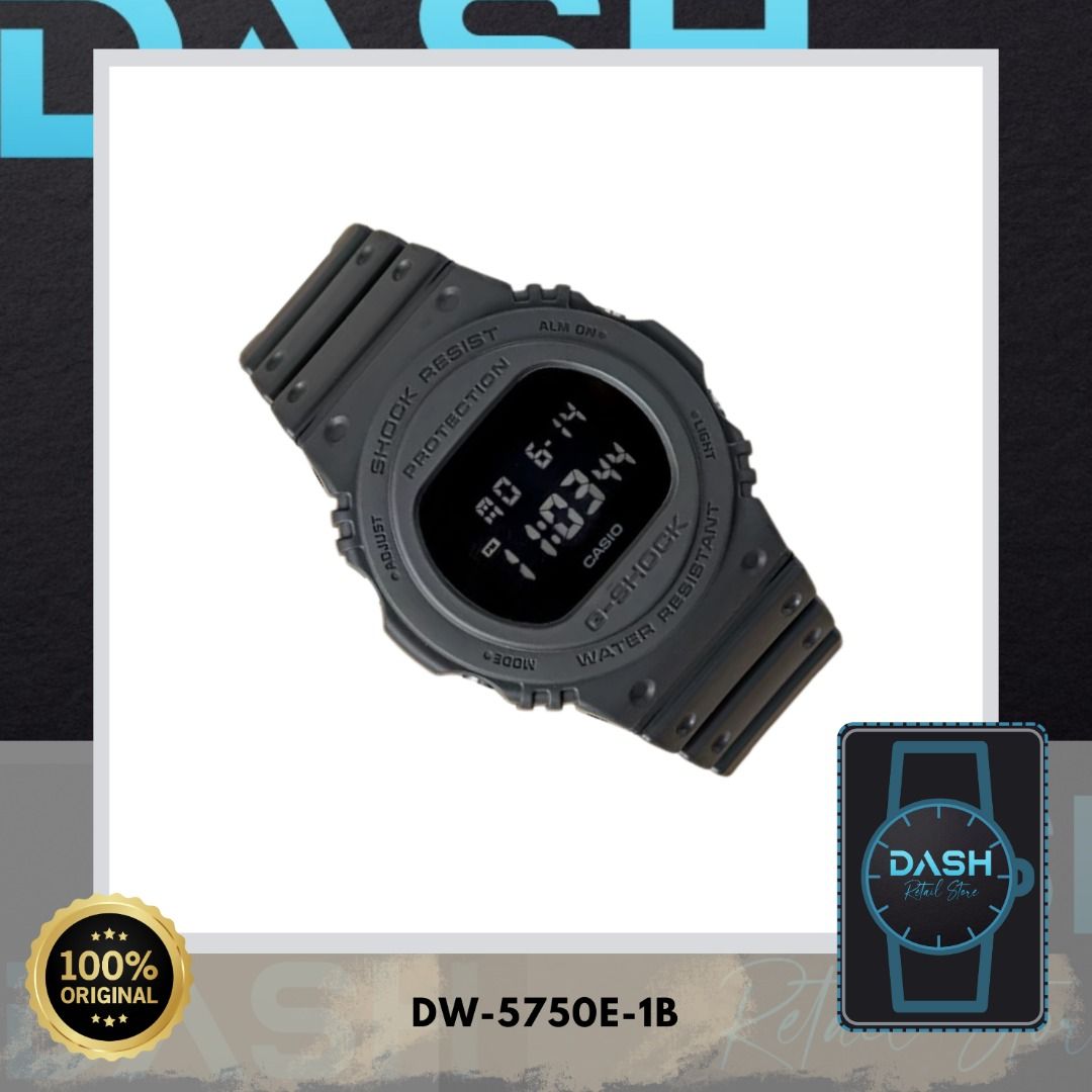 G-Shock DW-5750E-1B / DW5750E-1B - DW-5750E-1BDR, Men's Fashion ...