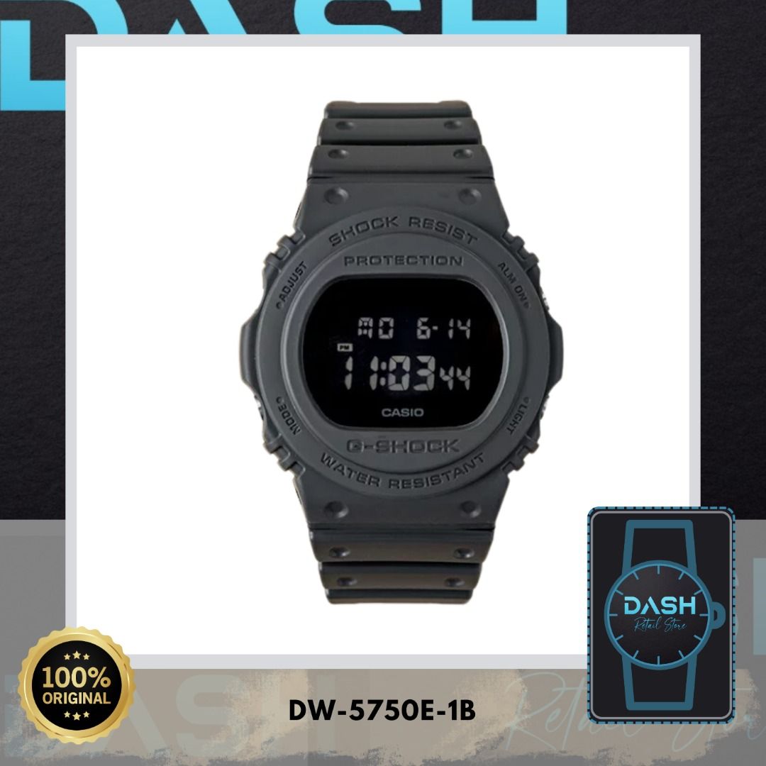 G-Shock DW-5750E-1B / DW5750E-1B - DW-5750E-1BDR, Men's Fashion ...