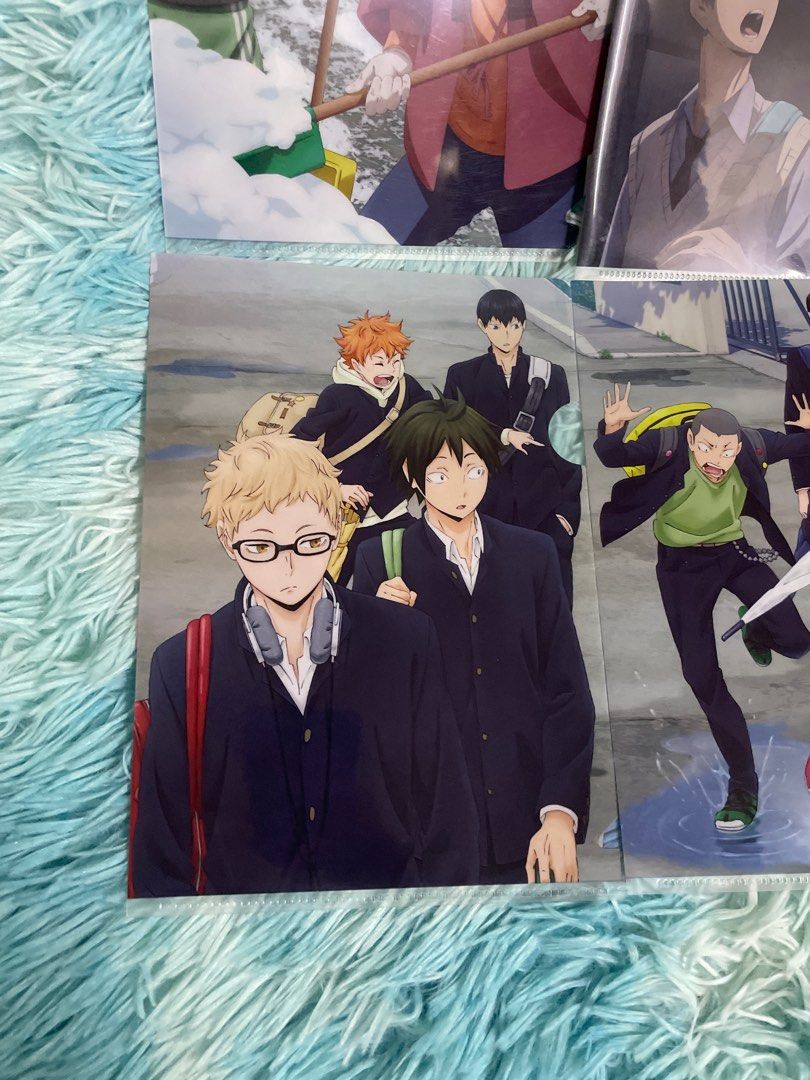 Haikyuu a5 file small file haikyu hinata kageyama tanaka nishinoya ...