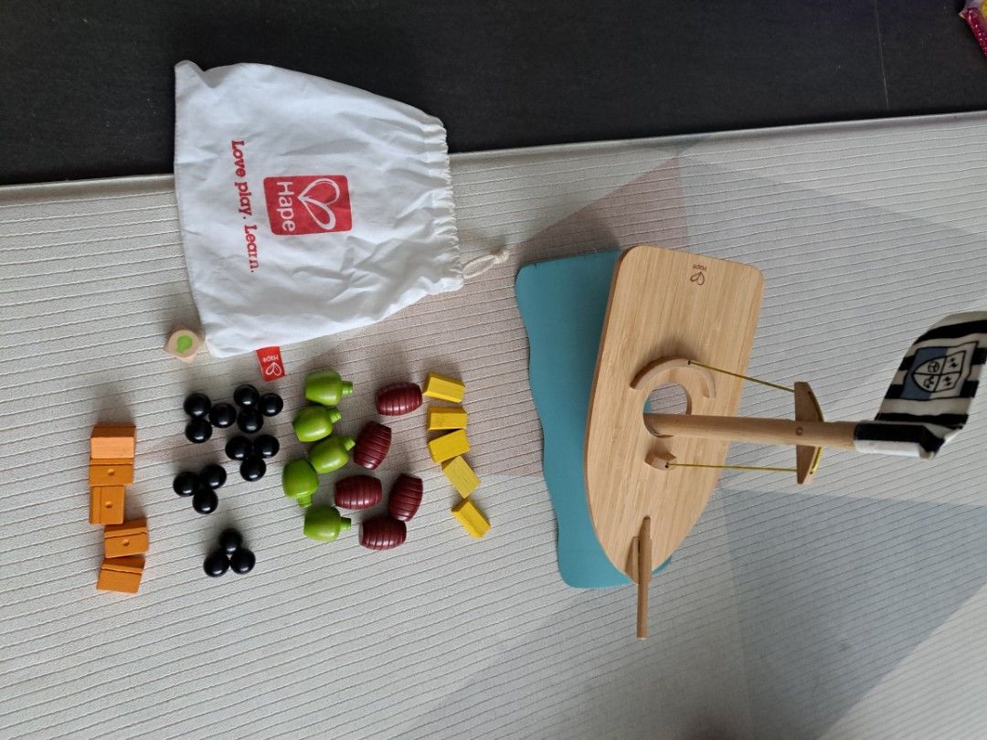 Hape Balance Boat, Hobbies & Toys, Toys & Games on Carousell