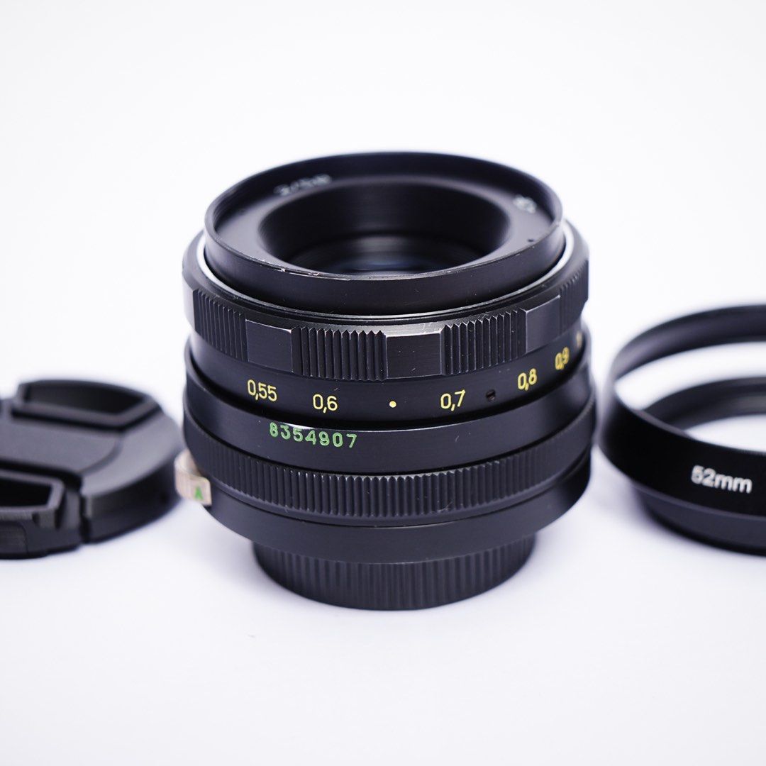 Helios 58mm F2 44M M42 Mount, Photography, Lens & Kits on Carousell