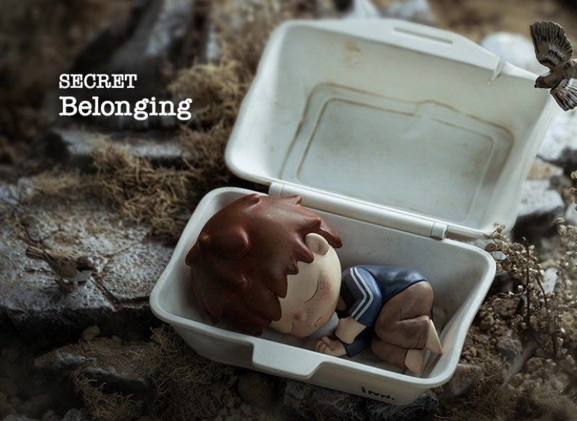 Bnif Hirono City of mercy secret Belonging popmart, Hobbies & Toys ...