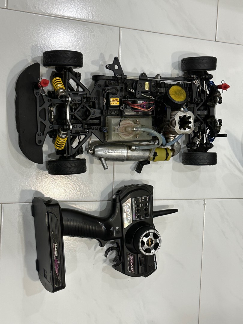 Hobao nitro car and transmiter, Hobbies & Toys, Toys & Games on Carousell