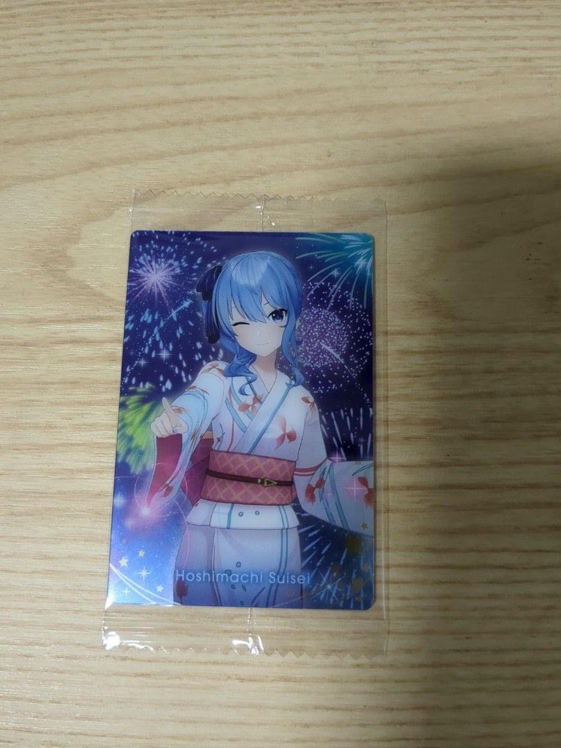 Hololive Wafer Card Vol.3 Hoshimachi Suisei, Hobbies & Toys, Toys & Games on Carousell