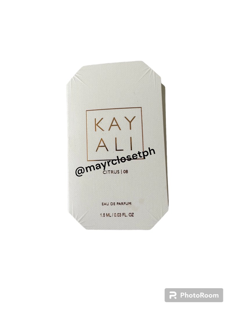 Huda Beauty Kayali Citrus 08 Eau De Parfum (1.5 mL), Beauty & Personal ...