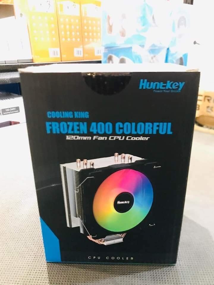 Huntkey 120mm CPU Cooler Colorful AMD Intel Frozen 400, Computers & Tech, Parts & Accessories ...