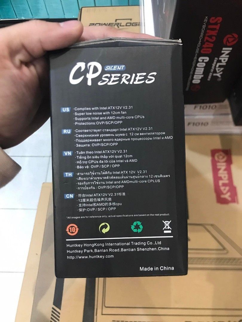 Huntkey 600W Silent CP Series Switching Power Supply PSU CP6000 ...