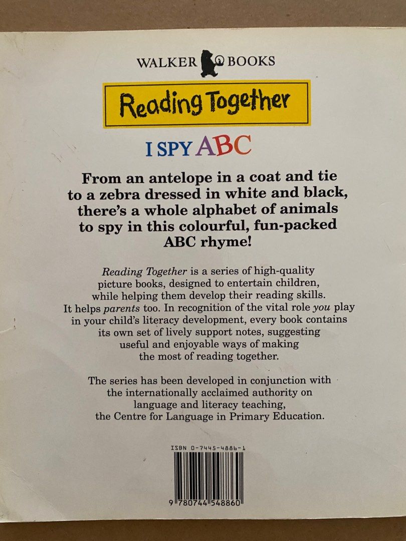 I Spy ABC, Hobbies & Toys, Books & Magazines, Children's Books on Carousell