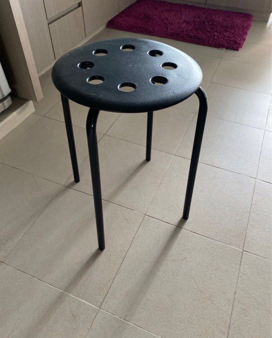 IKEA Stool, Furniture & Home Living, Furniture, Chairs on Carousell