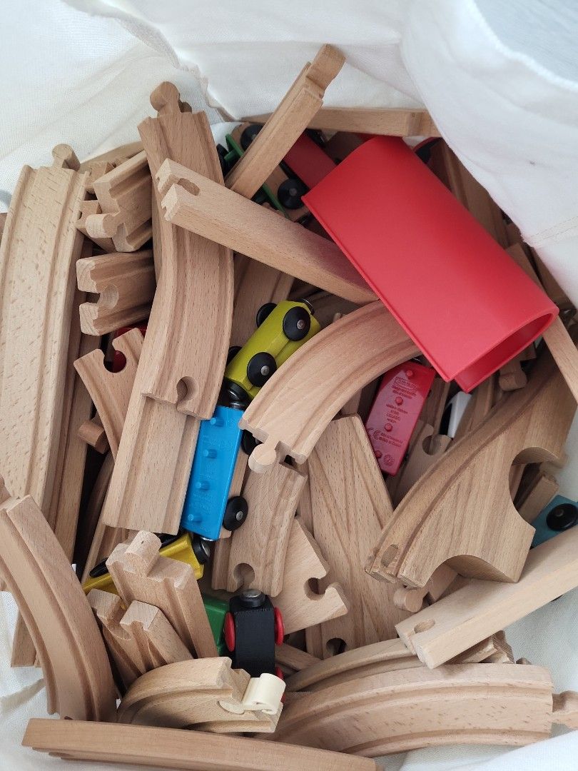 Ikea Train Set, Hobbies & Toys, Toys & Games on Carousell