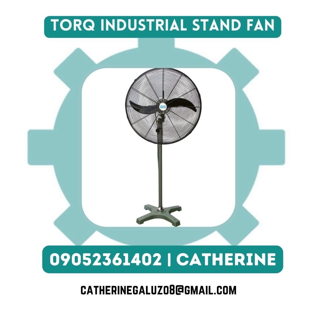 INDUSTRIAL STAND FAN, Commercial & Industrial, Industrial Equipment on ...